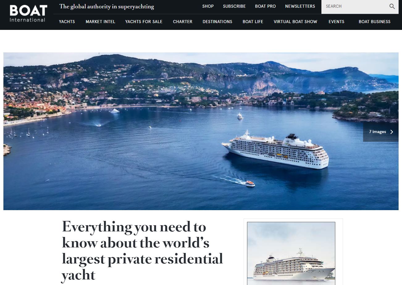 Boat International - The World