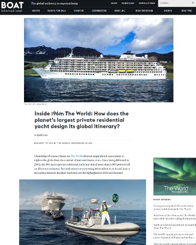 Boat International - The World